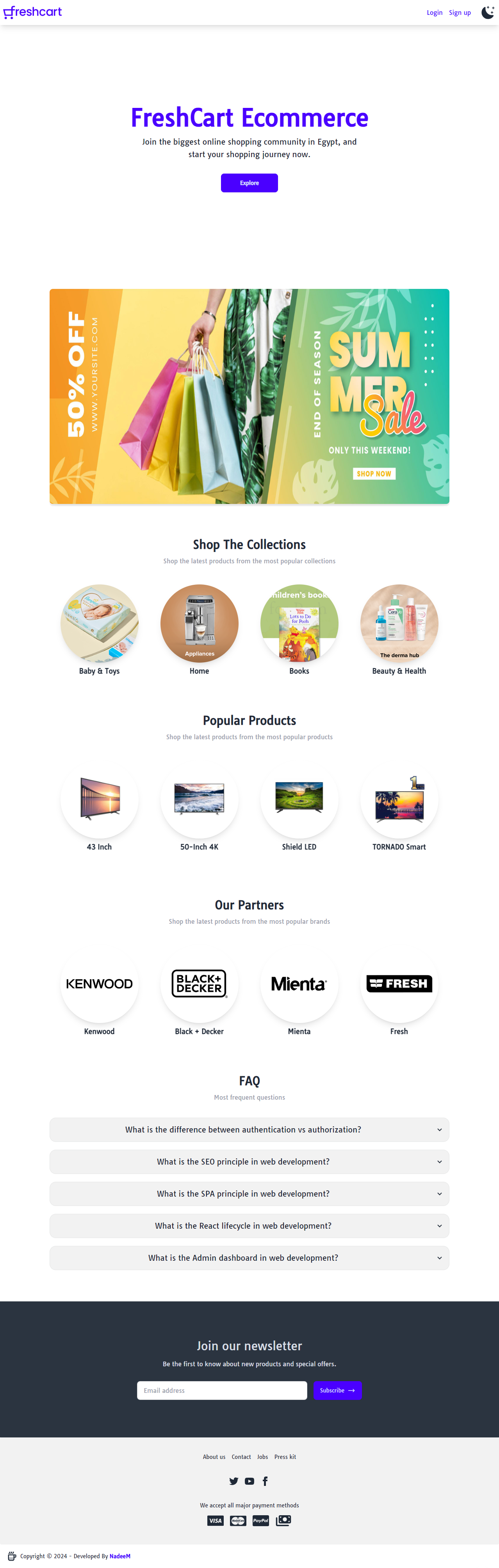 Nadeem Ehab | Web Developer & Designer